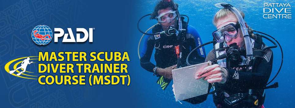 PADI MSDT Instructor Training | Specialty Instructor Rating