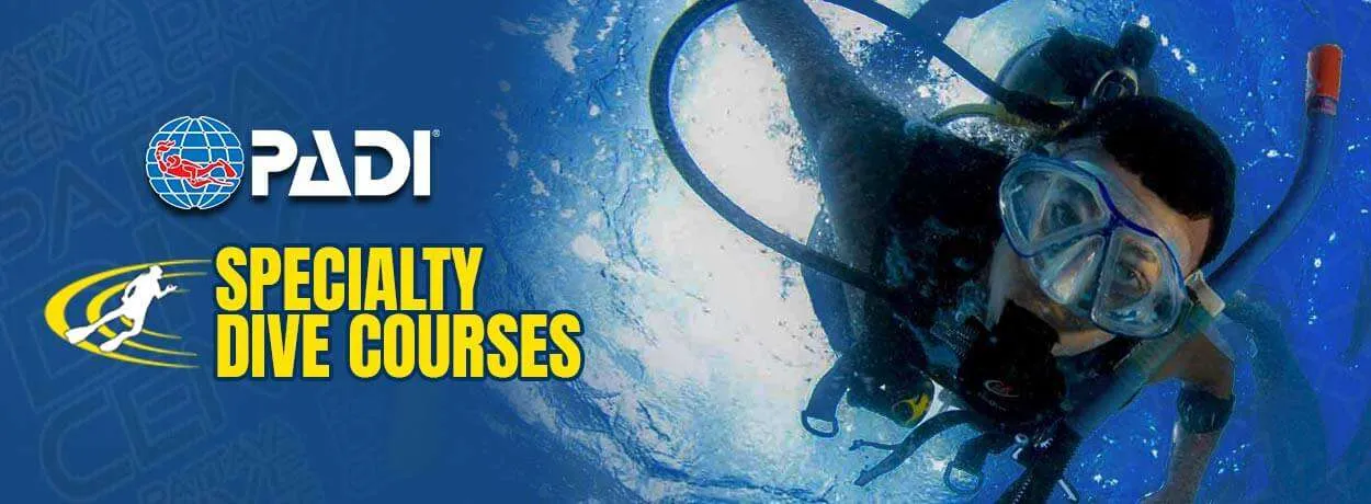 PADI Speciality Dive Courses - Pattaya Dive Center Training.